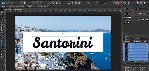 Create a Cutout Text Effect in Affinity Designer - The Creative Hagja