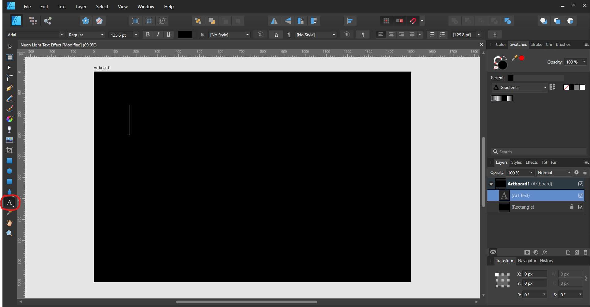 How to Create a Neon Text Effect in Affinity Designer - The Creative Hagja