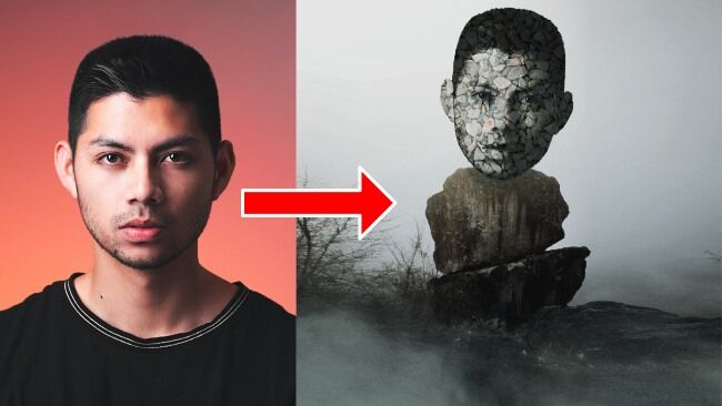 How to Turn Yourself to Stone in Affinity Photo - The Creative Hagja