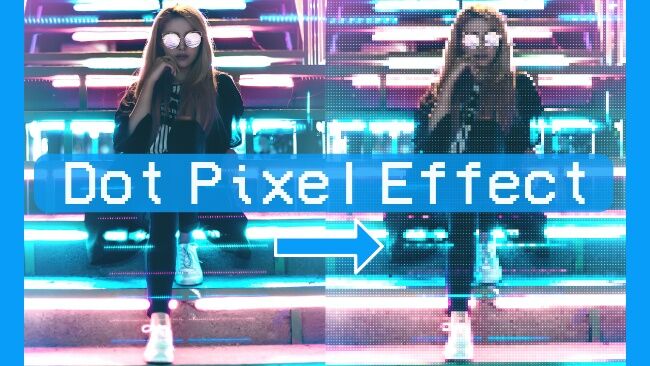 Create a Dot Pixel Effect - The Creative Hagja