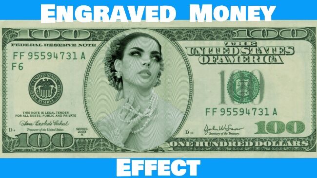 Engraved Money Photo Effect in Affinity Photo - The Creative Hagja